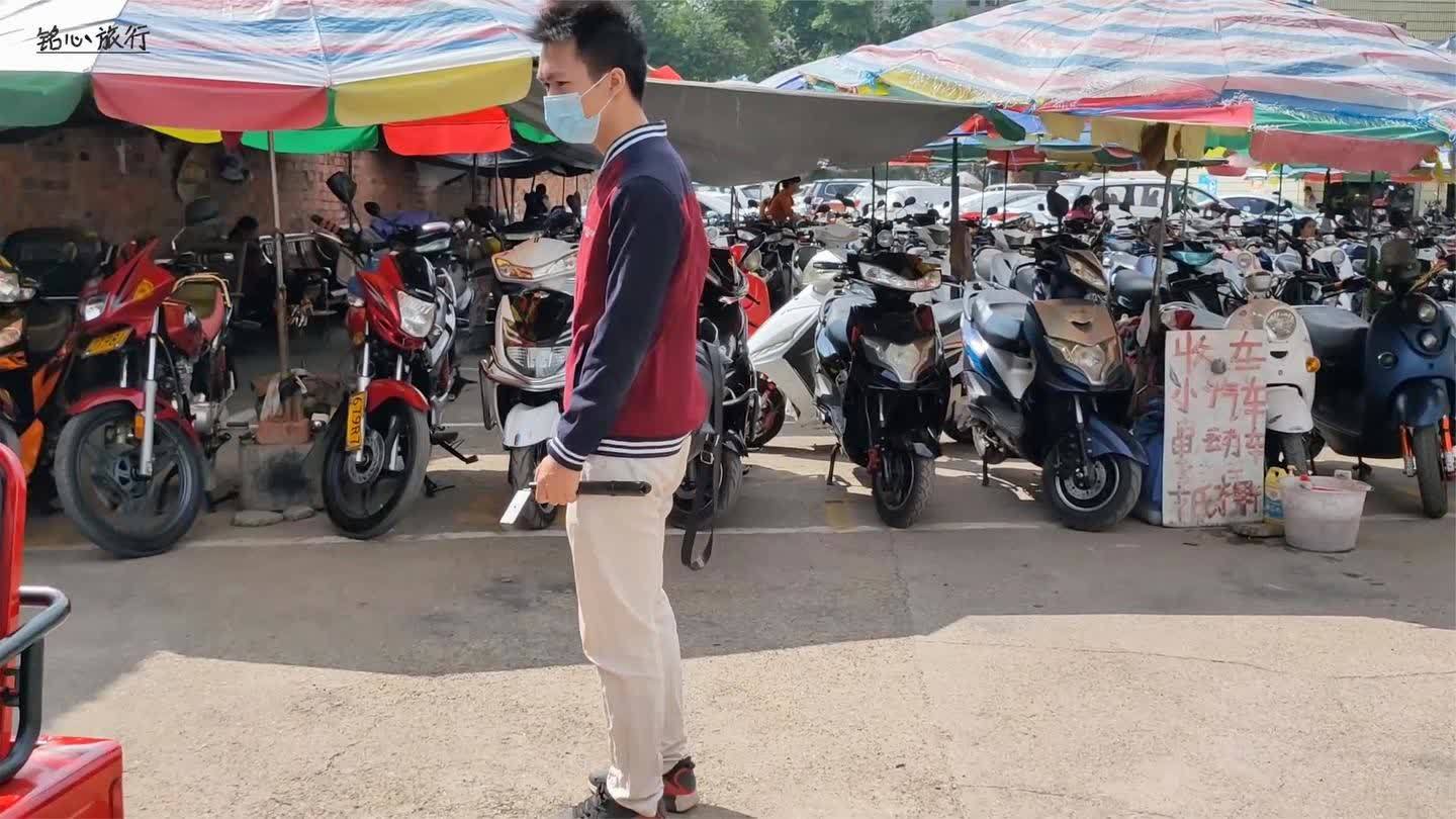 南宁二手摩托车市场,一两千元的机车大把,2000元的踏板能要吗?