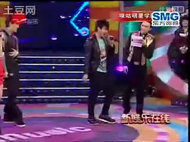 欧弟模仿周杰伦惟妙惟肖