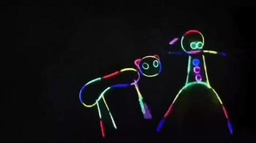 你们这样玩荧光棒要涨价了知道?