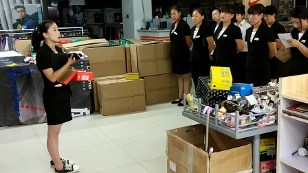 河间店鞋二厅7月17日晨会内容