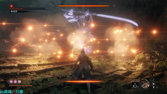 《只狼:影逝二度》硬核打铁模拟器 太强了