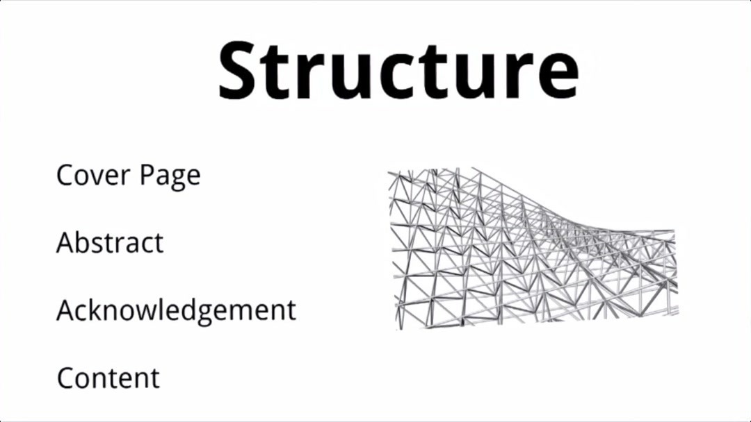 撰写论文之整体结构
