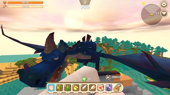 迷你世界:修改版加特林!一枪就秒杀黑龙