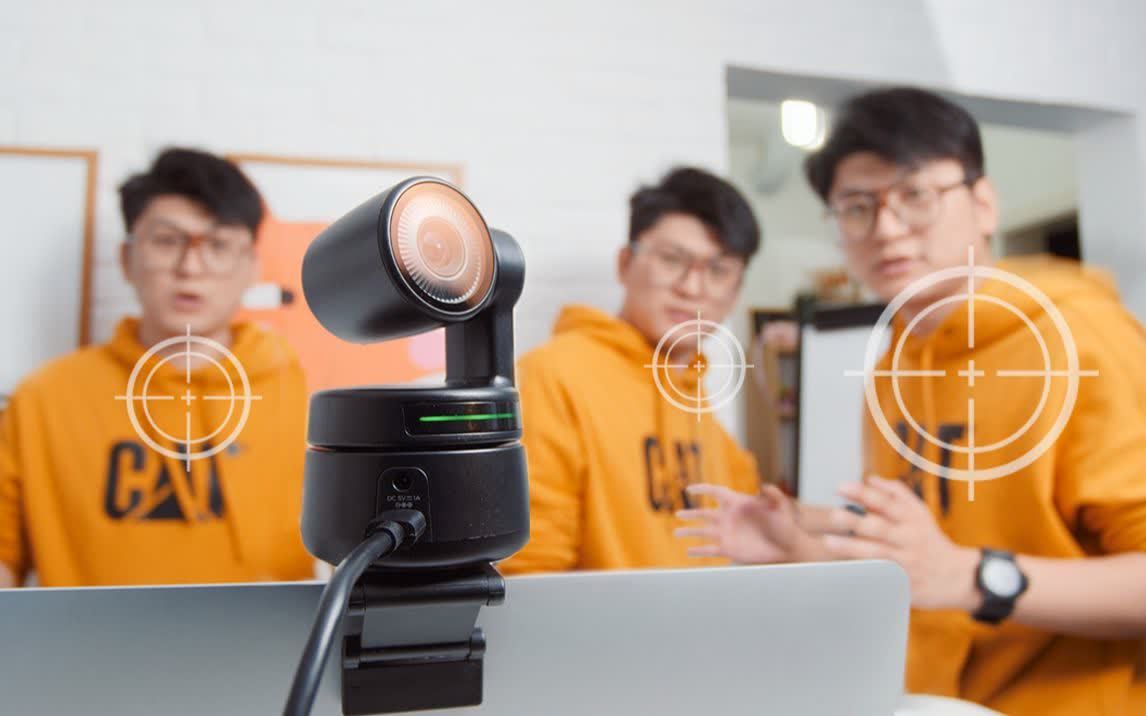 走到哪儿、拍到哪儿 | OBSBOT Tiny 智能网络摄像头