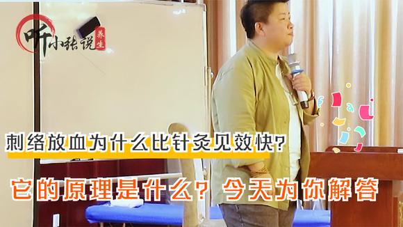刺络放血为什么比针灸见效快?它的原理是什么?刘红云董针教学