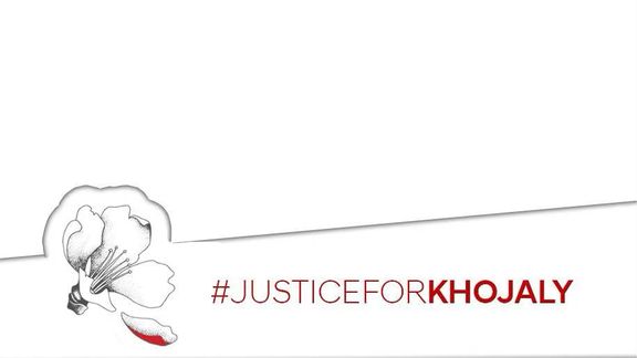 2月26日阿塞拜疆人民纪念霍贾利大屠杀29周年