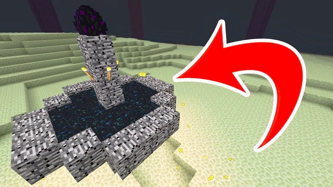 我的世界:打完末影龙跳进传送门后会出现什么?你一定没看完!