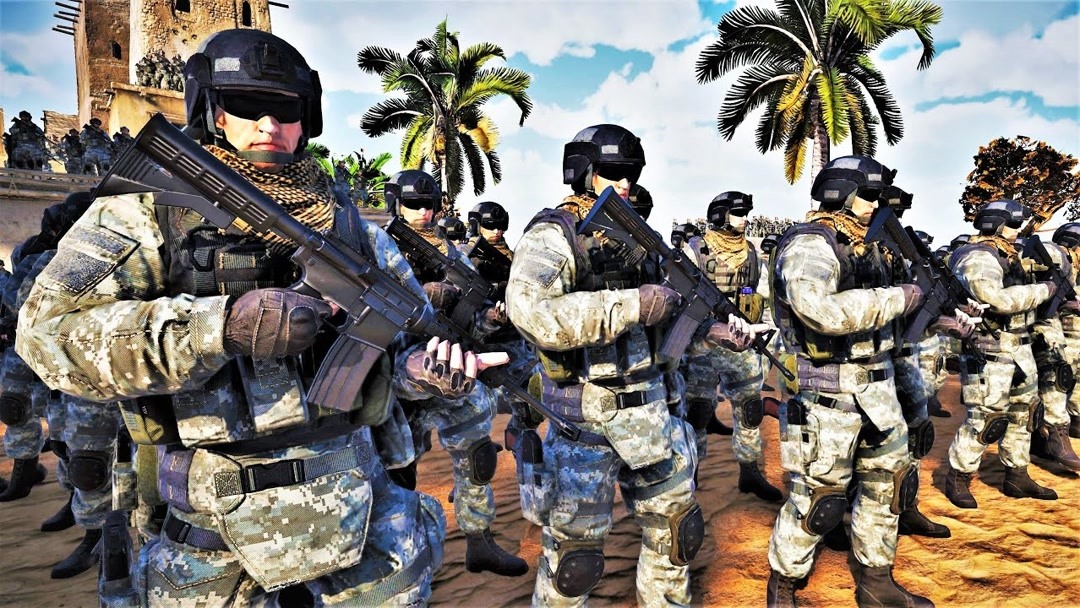 史诗战争模拟器2:10000现代战争兵种挑战20万僵尸