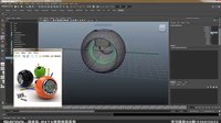 030.郭继东-MAYA工业模型_闹钟