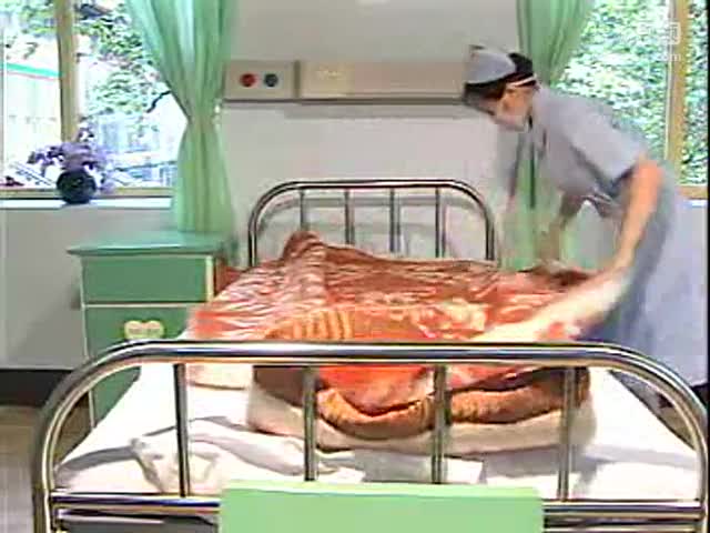 基础护理学操作视频教程(铺床法)_标清_1