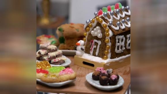 小小迷你厨房,小小的姜饼屋,你喜欢吗?