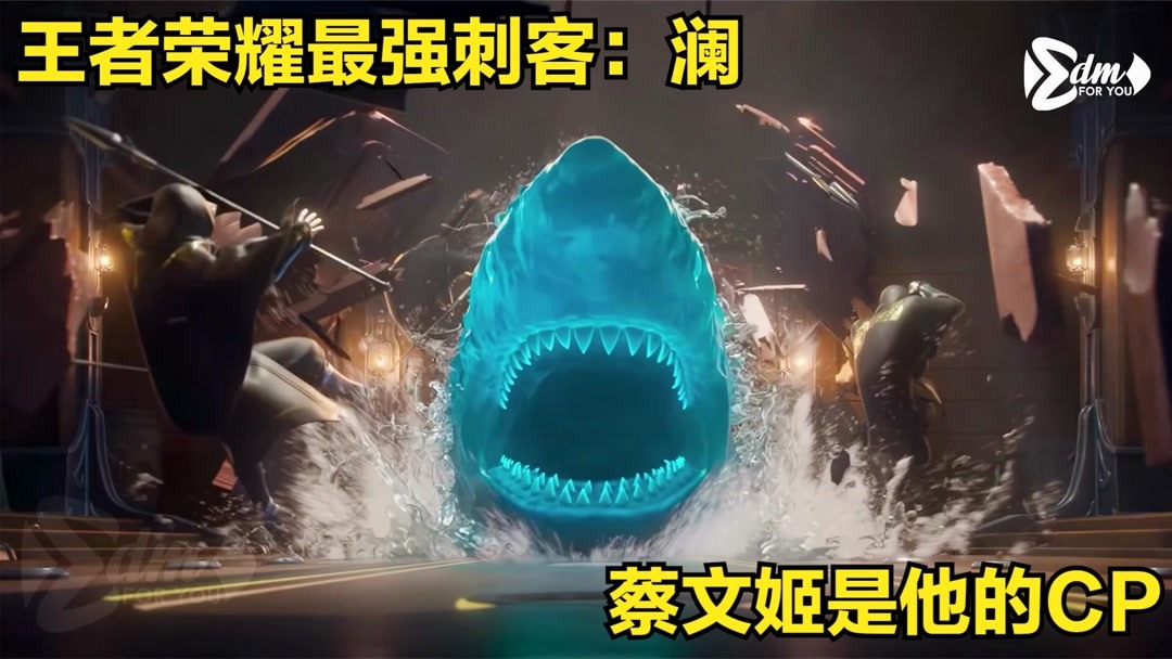 王者荣耀最强刺客:澜,居然跟蔡文姬是CP