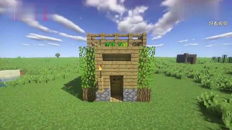 《我的世界》教你建造4X5的新手房,简约但不简单