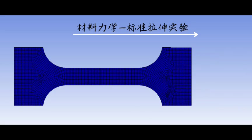 材料力学-标准拉伸实验结果展示