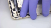 苹果iphone7plus 开关机音量静音按键排线拆机视频更换教程