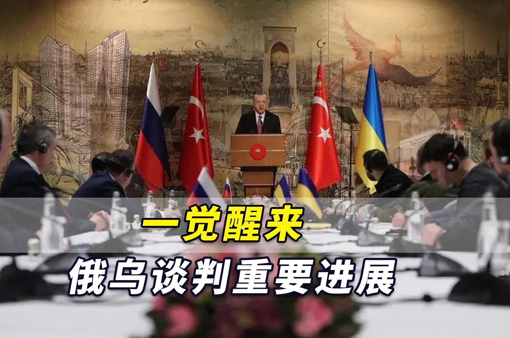 一觉醒来俄乌谈判重要进展!乌克兰代表:接近与俄罗斯达成协议