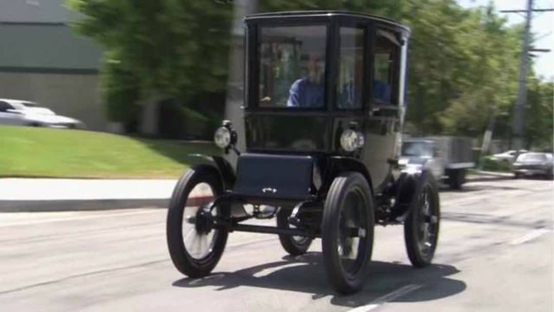 四轮电动车1909年就有了,可惜当时电池技术落后未能真正实用