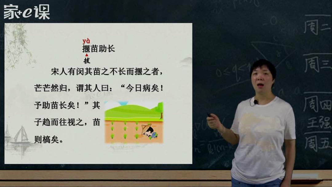 揠苗助长