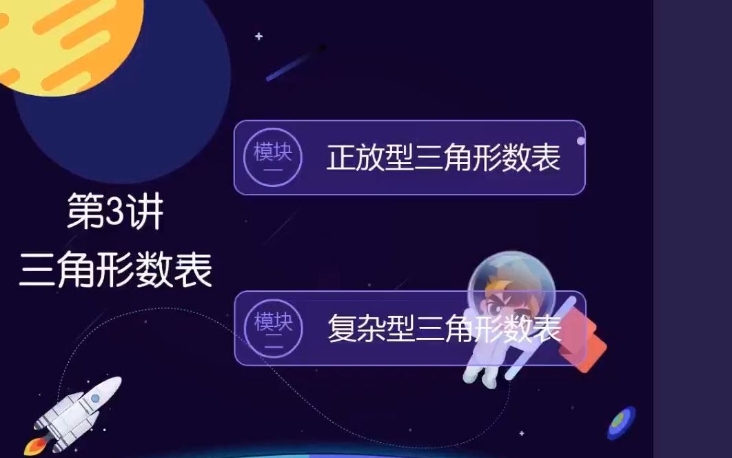 五寒A+班3三角形数表例题视频
