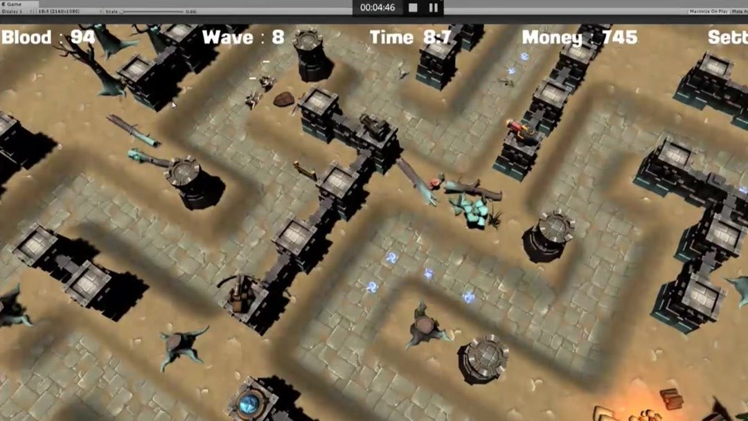 Unity-塔防游戏《僵尸屠城》