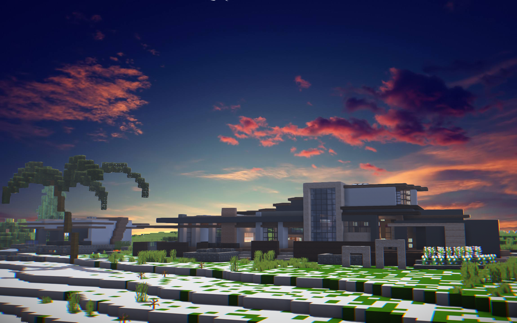 【我的世界】海景别墅建筑展示(第2期)