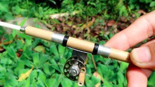 万物皆可钓之自制微物迷你鱼竿教程分享