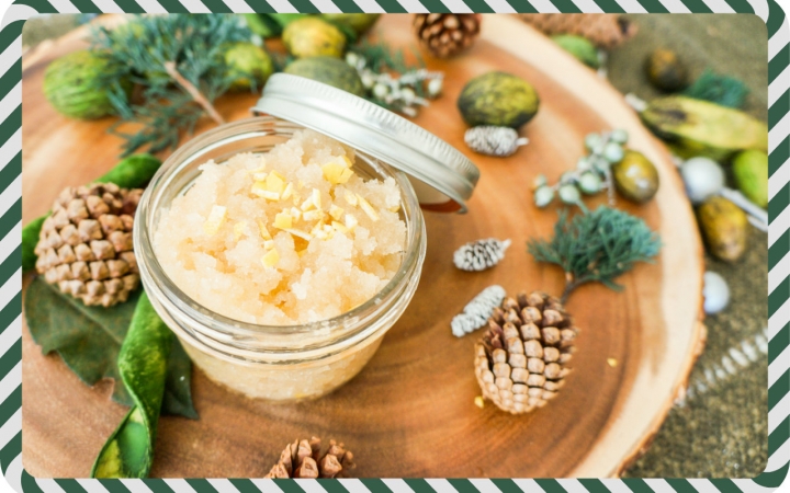 【柠檬磨砂膏~送给爱美的她】小女圣诞特辑