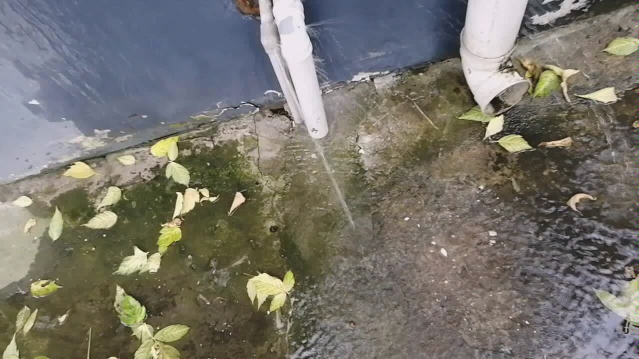 风化的pPR管漏水,无法热熔管件,只有这种处理办法了