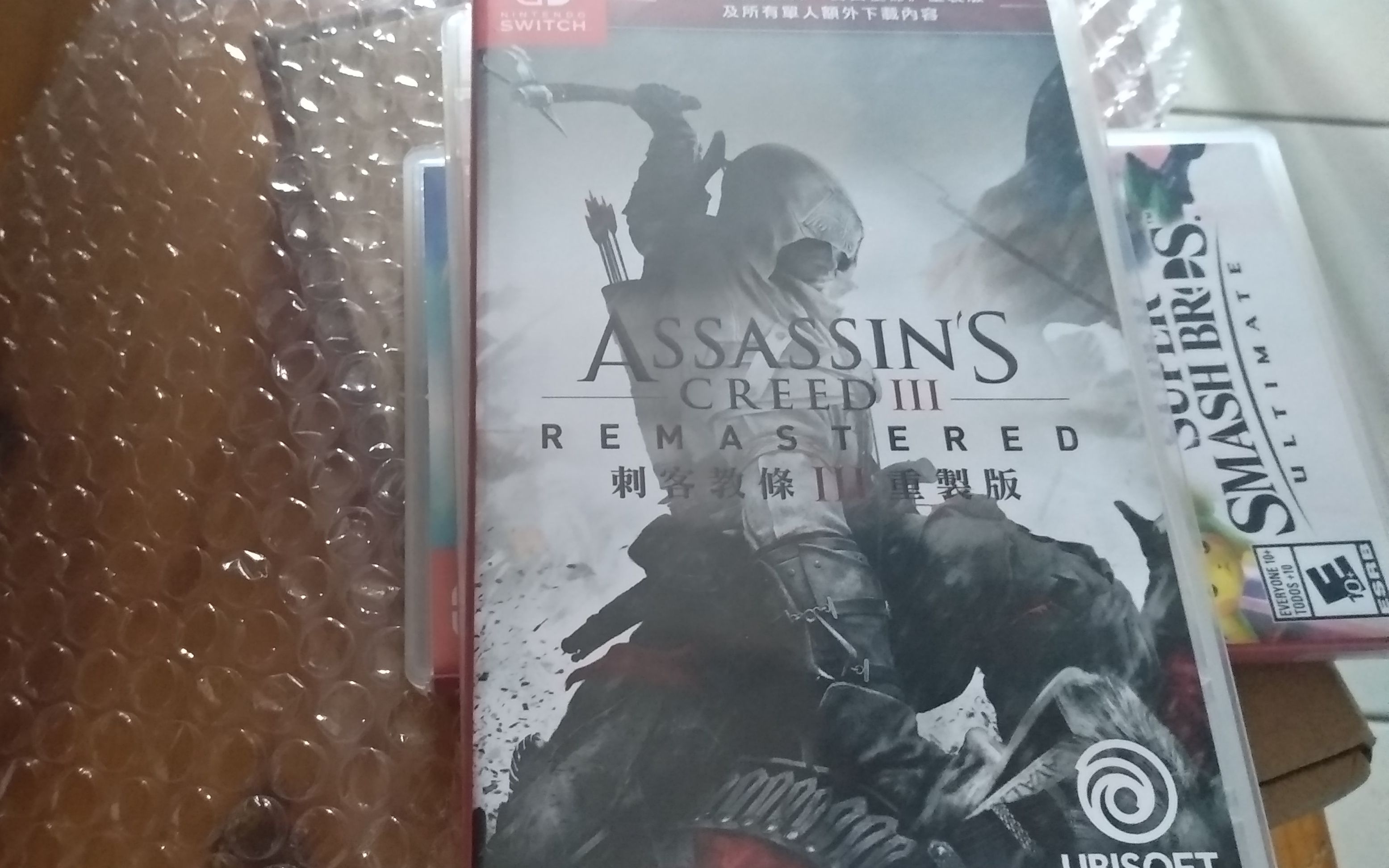 switch刺客信条3开箱偷跑,掌机实机画面演示。