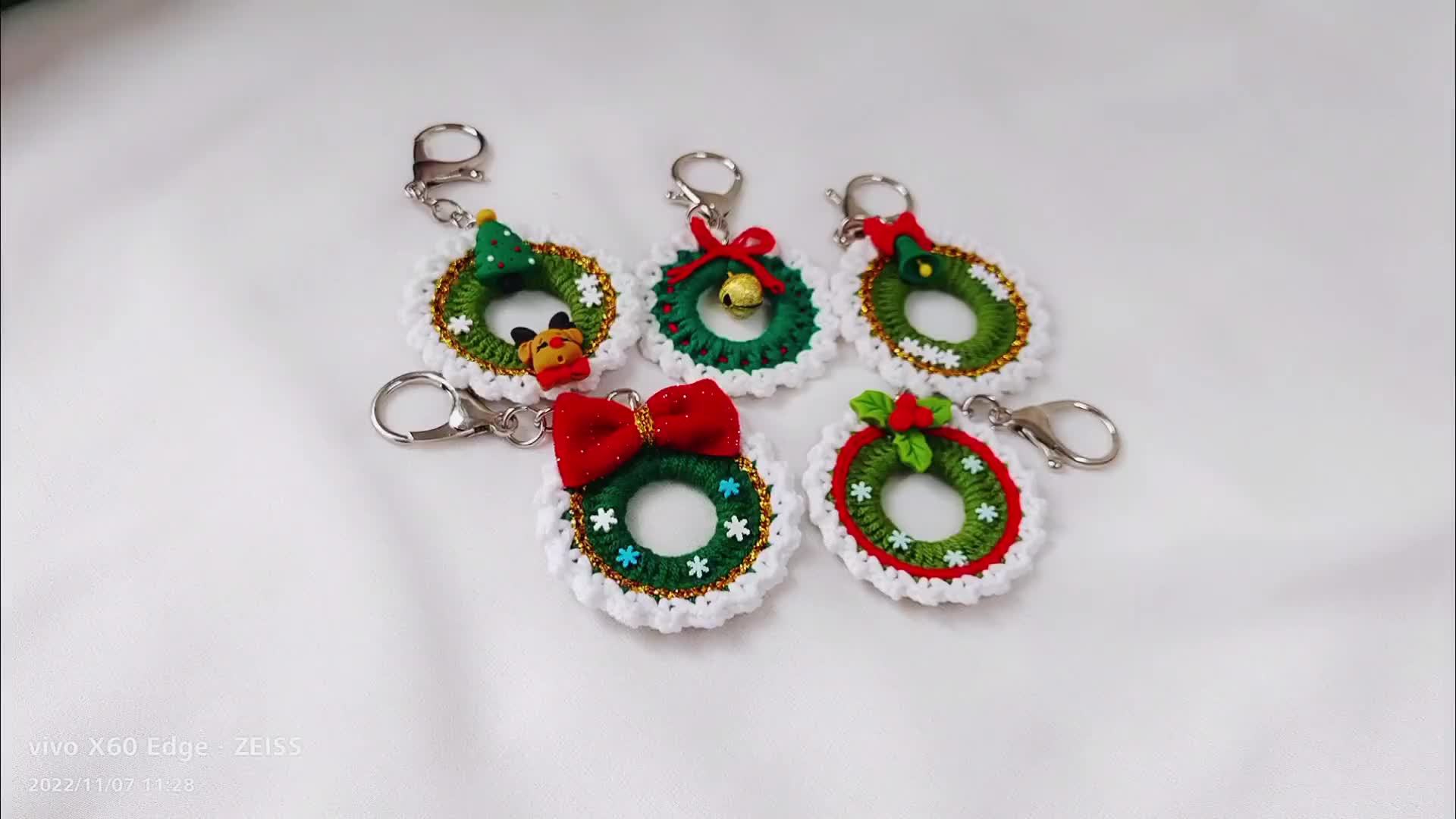 简单的钥匙扣挂件,做几个挂着玩