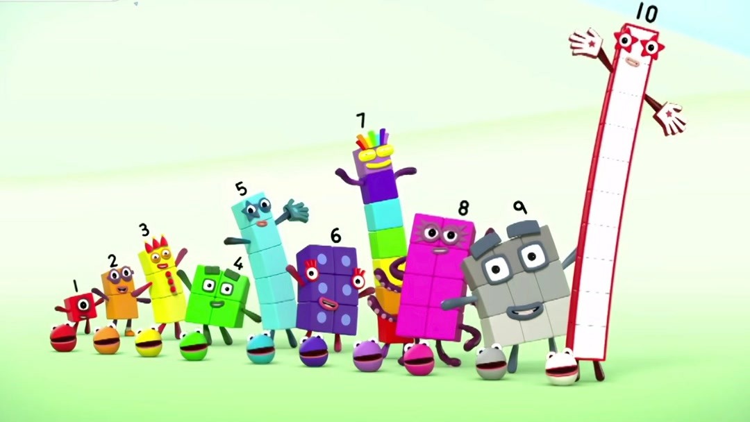 数字积木 搞笑动画:你们说 这里面是不是小1 最可爱!
