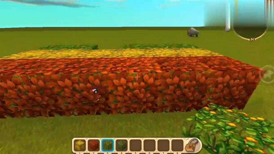 迷你世界:制作方形树叶教程,改变树叶的形状一秒钟学会