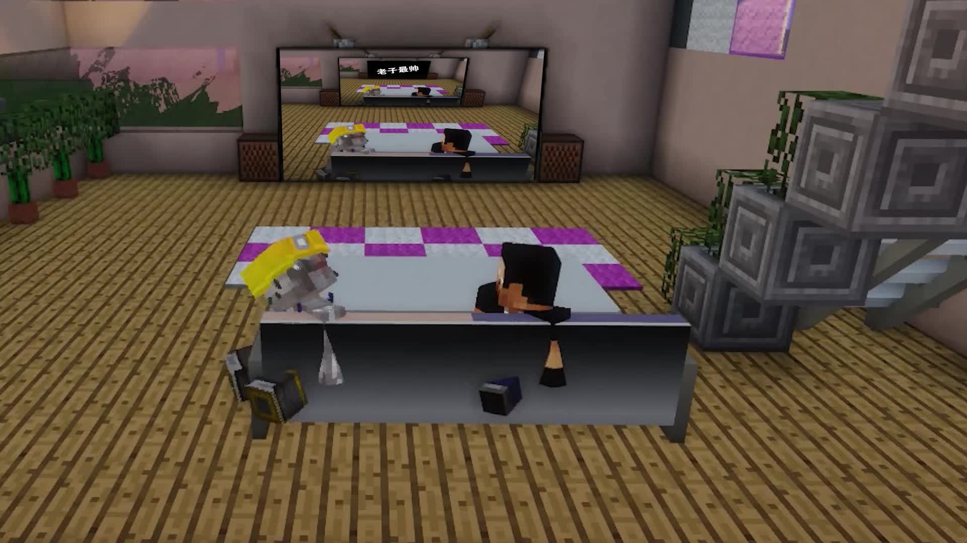 我的世界:大哥说我电视上有字?