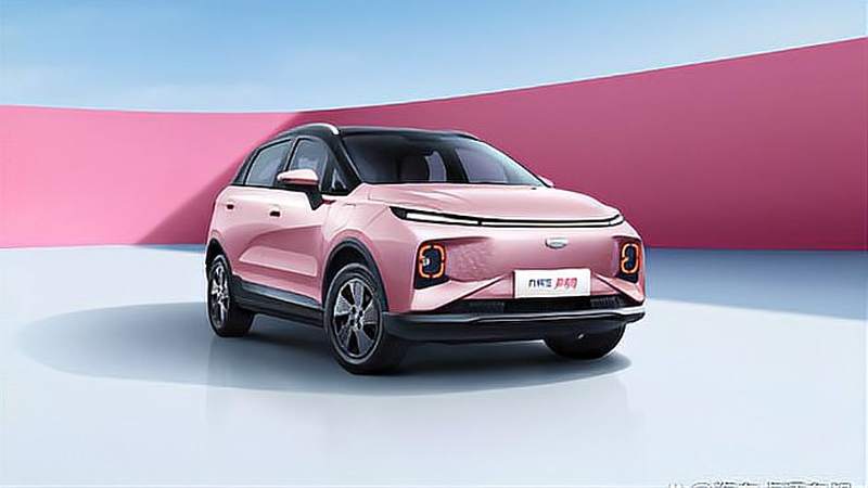 续航401公里,粉嫩配色,几何E超粉特别版值不值?