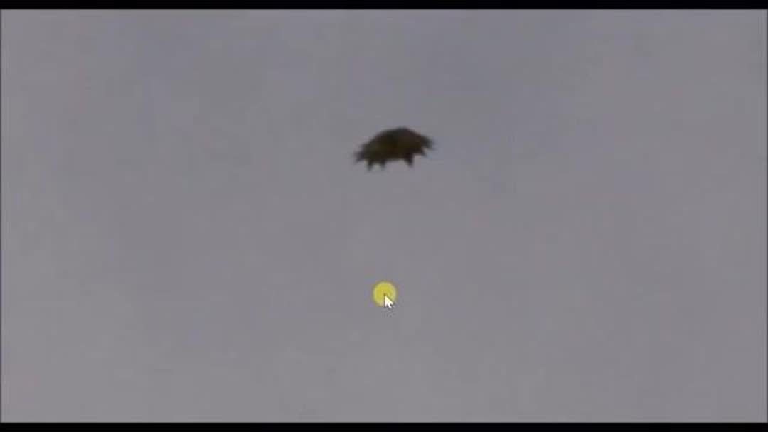 这个不明飞行物造型有点奇葩恐怖!