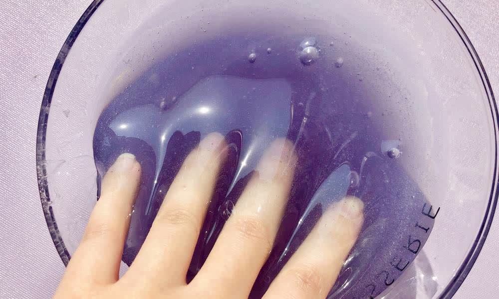 夏日必备的假水教程,好玩还不粘手,最后太美了,无硼砂