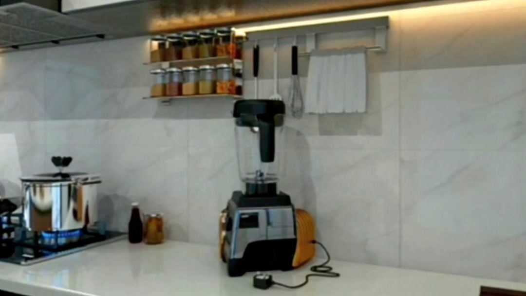 梅州碧桂园东湾国际家装装修720度厨房效果图案例