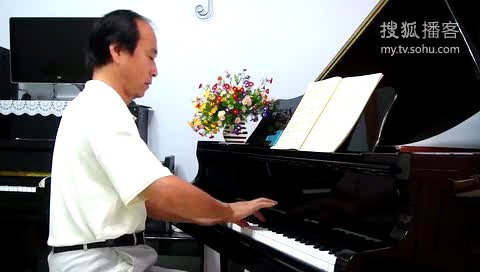 张晓国钢琴教学示范拜厄第45条