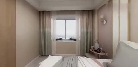 现代风格卧室设计效果,疲惫时就享受下这张床的拥抱