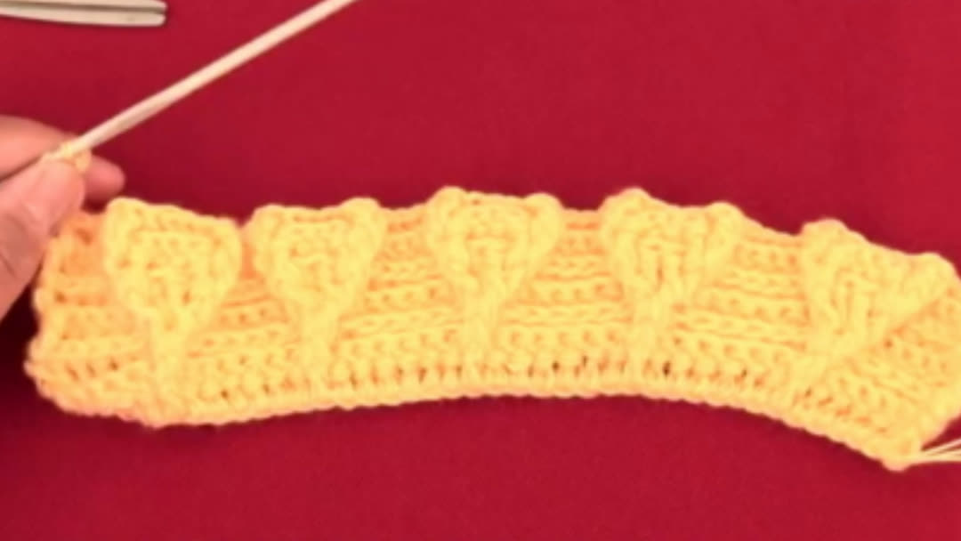 围巾编织教程(三)最详细的钩织教程,新手的朋友来学织围巾