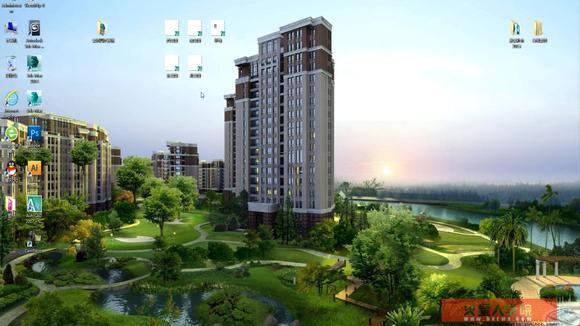 建筑园林景观表现-建筑动画设计教程-室外教程01-简化CAD