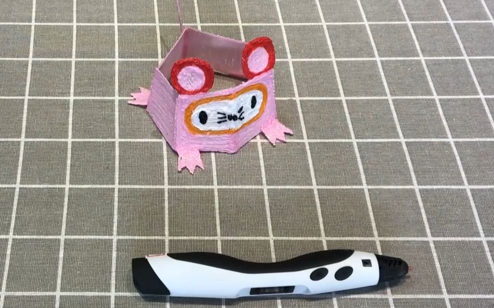 第九课 3D打印笔的使用—生肖