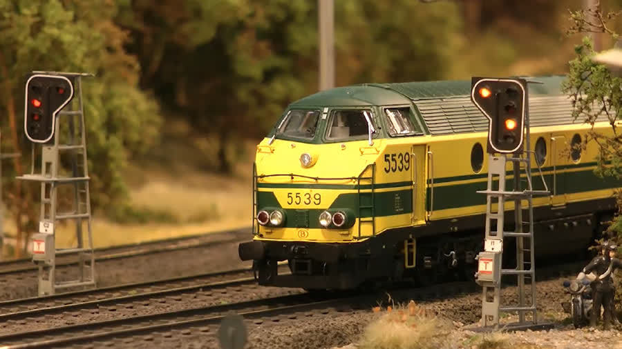 栩栩如生的铁路布局模型,最著名的比利时火车模型