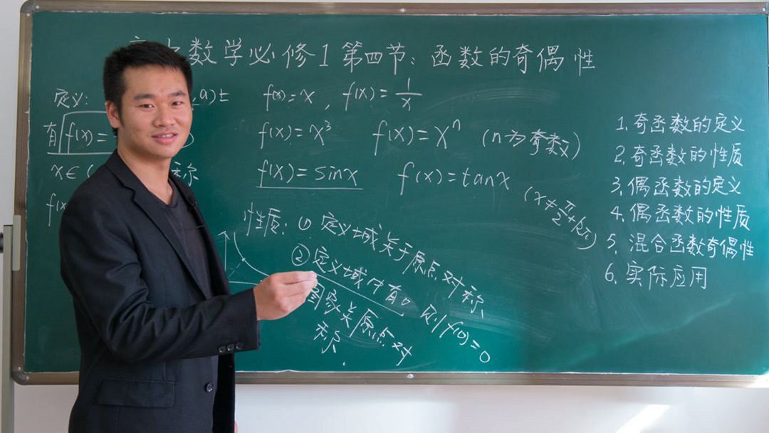 高中数学必修1第四节:函数的奇偶性讲解