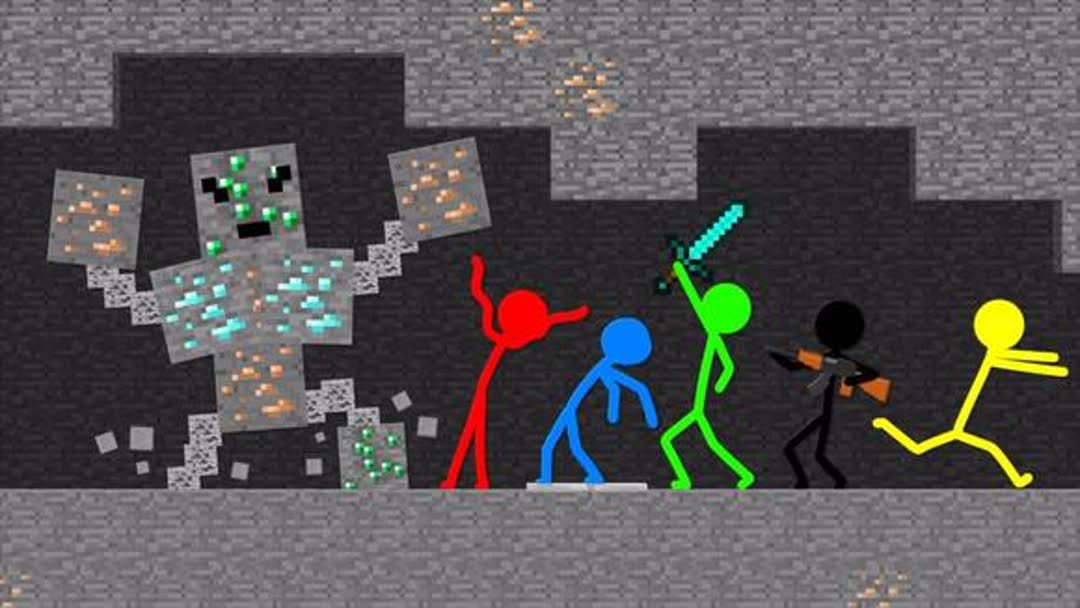 MC动画:火柴人在我的世界,火柴人学校这布置的陷阱太坑了