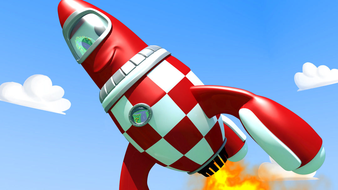 汽车城之拖车汤姆 第3季 第64集 火箭洛基撞到了大楼上