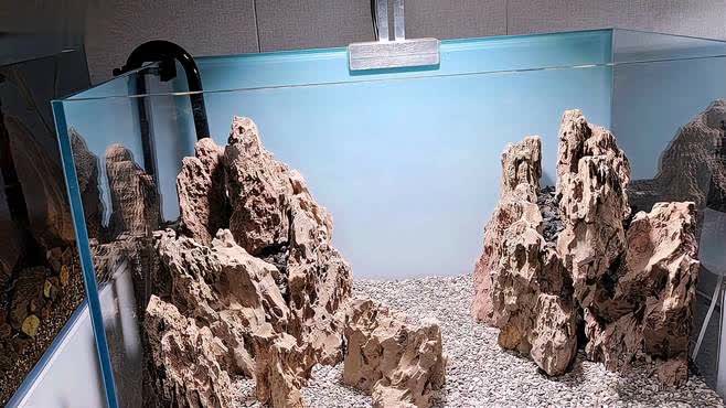 强大的鱼缸底砂过滤系统;再次优化升级,造景全教程!草缸造景