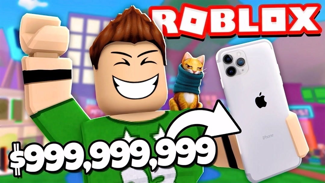 Roblox短信模拟器!百万元购买IPHONE11?咯咯多解说
