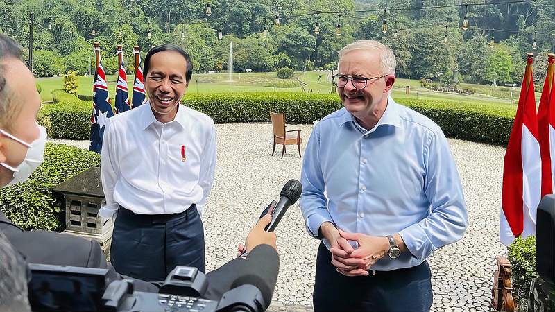 应对中国开始外交攻势?澳大利亚总理访印尼寻求强化合作