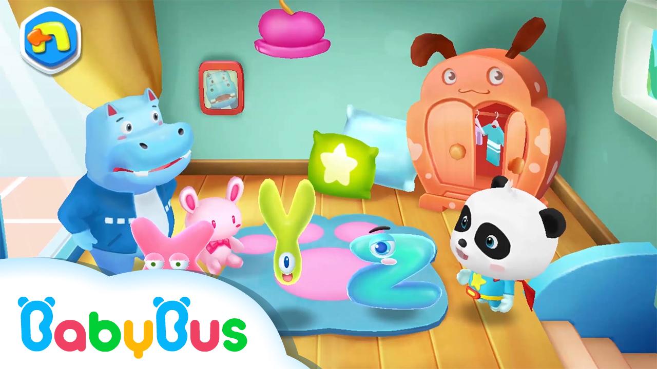 宝宝巴士亲子游戏,宝宝学英语,轻松认识26个英文字母